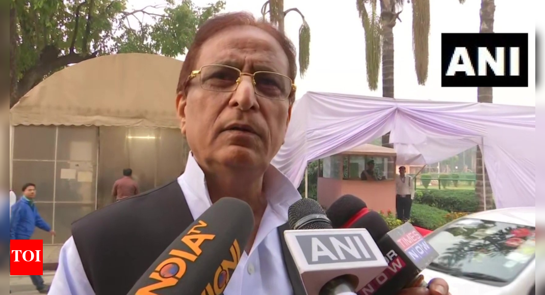 Rampur bypoll: Cops breaking doors of SP workers' houses, misbehaving with women, alleges Azam ...