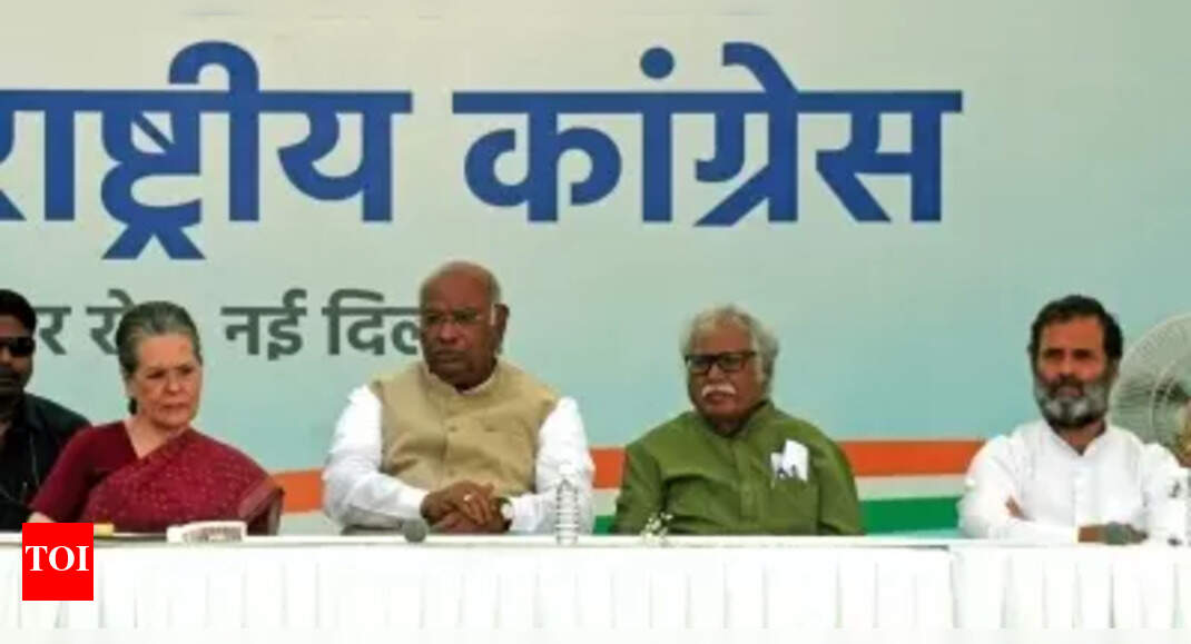 Cwc: CWC revamp likely in February Congress plenary | India News ...