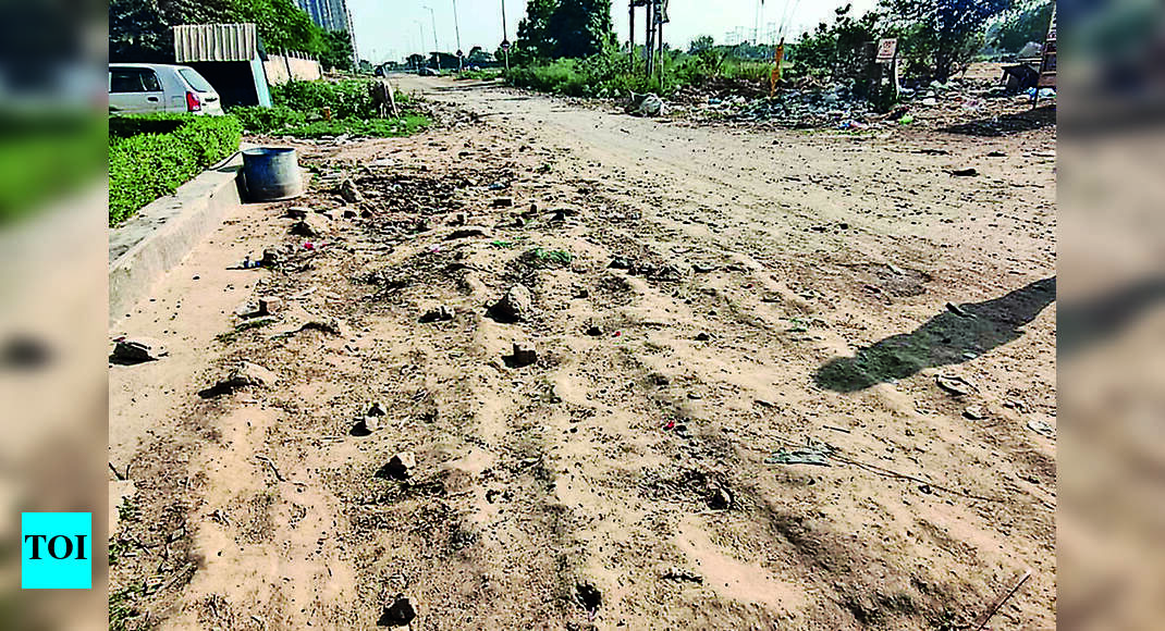 Potholed And Muddy, This Road Has Seen No Repairs In Last 2 Years ...