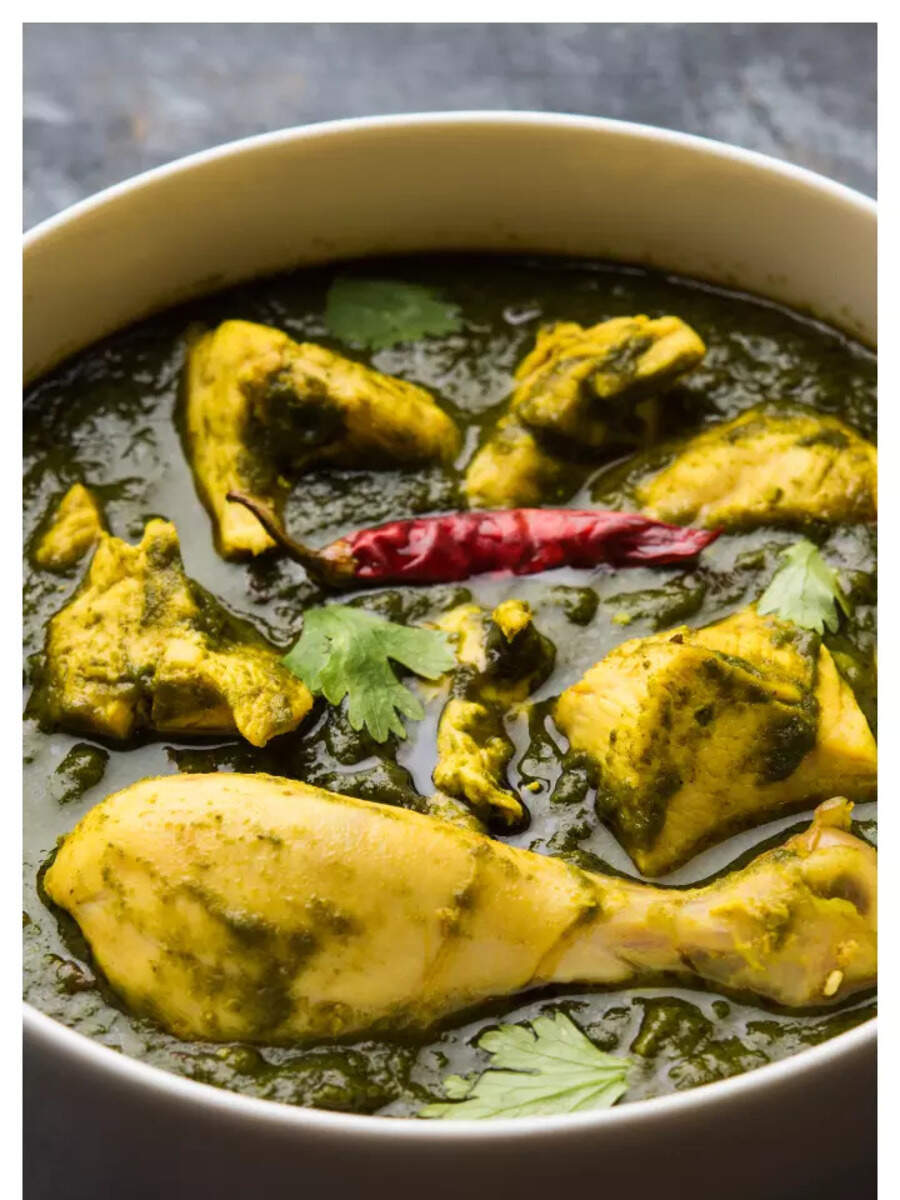 Winter Special: How to make Dhaba-Style Saag Chicken at home | Times of ...