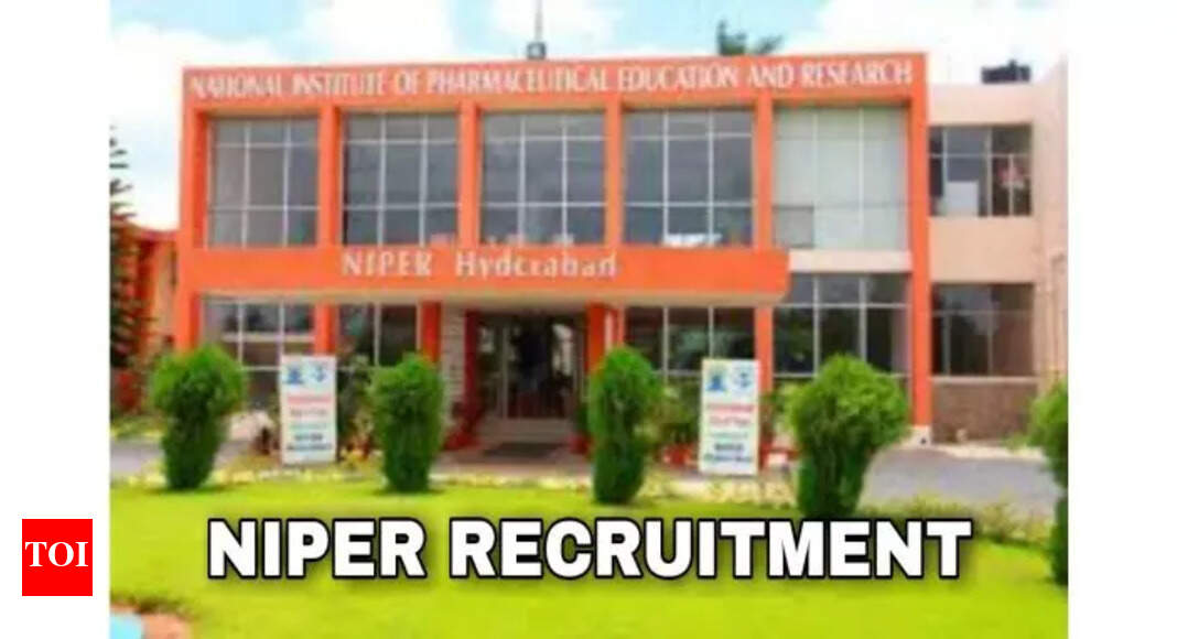 Niper: NIPER Recruitment 2022: Recruitment for faculty posts here ...