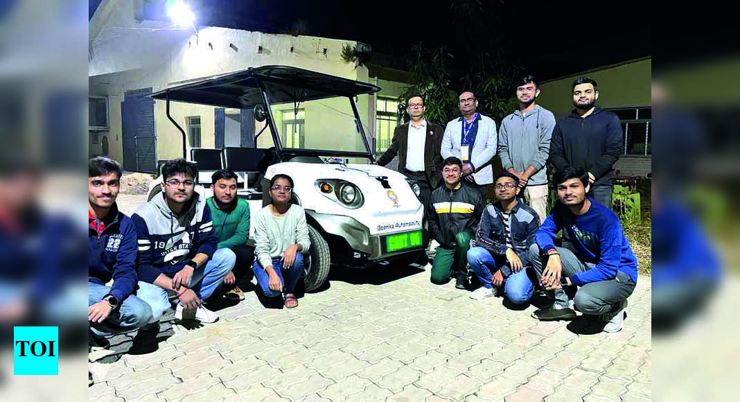 Mnnit: Mnnit Students Make First Self-driving Car | Prayagraj News ...