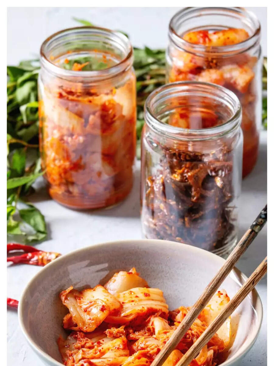 Easy-to-make kimchi salad at home | Times of India