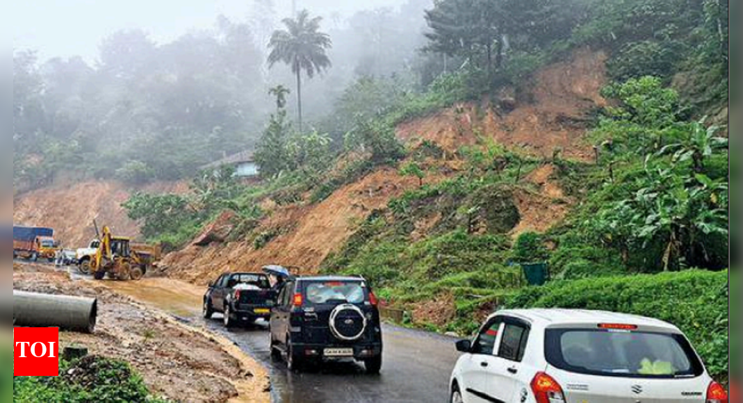 Sampaje: Condition of NH-275 between Madikeri & Sampaje deteriorates ...