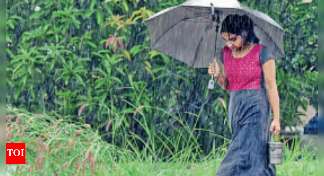 Moderate Rain In State For 4-5 Days | Kochi News - Times of India