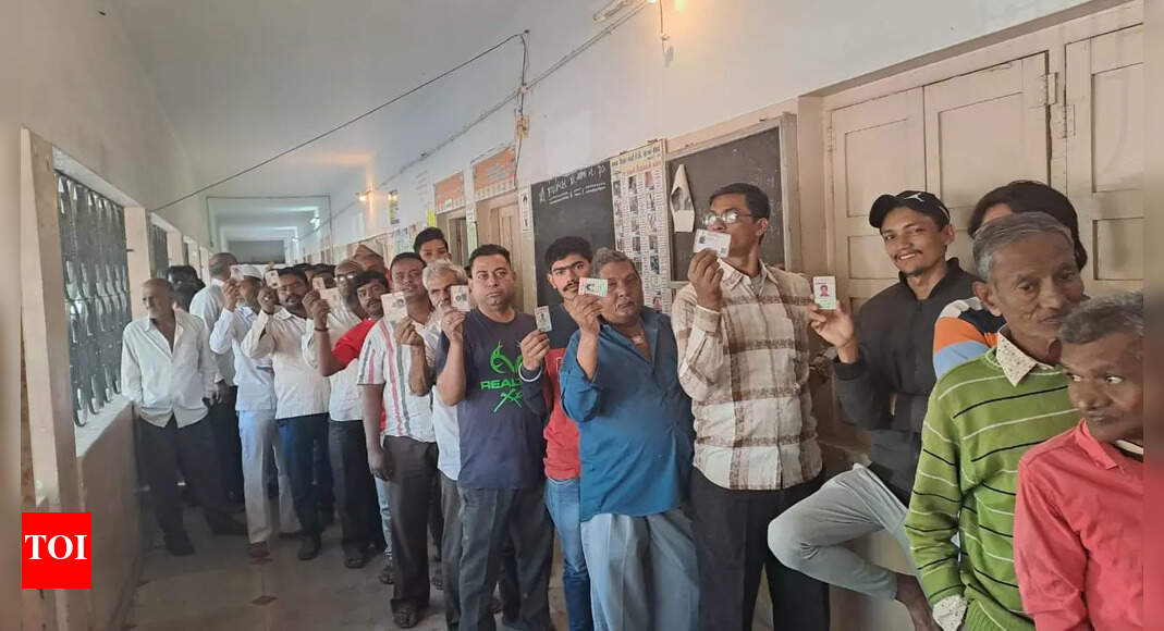Gujarat phase 1 turnout drops to 62.8% from 67% in 2017, tribals ...