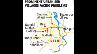 Having fallen off the Map, Delhi’s villages want to have say in ...