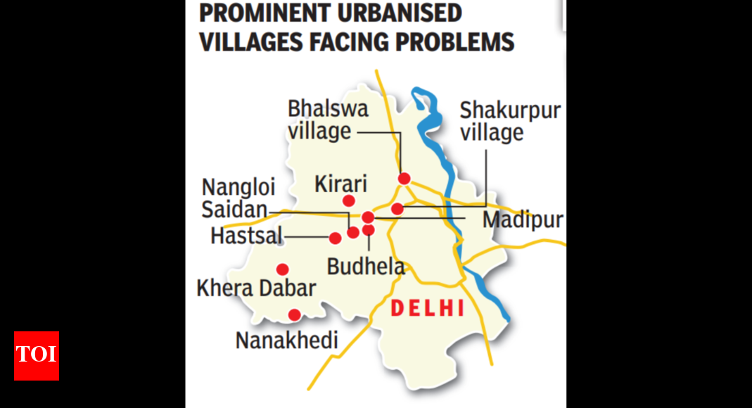 Having fallen off the Map, Delhi’s villages want to have say in ...