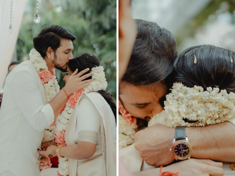 “The most magical moment of our lives,” says Manjima Mohan as she drops ...