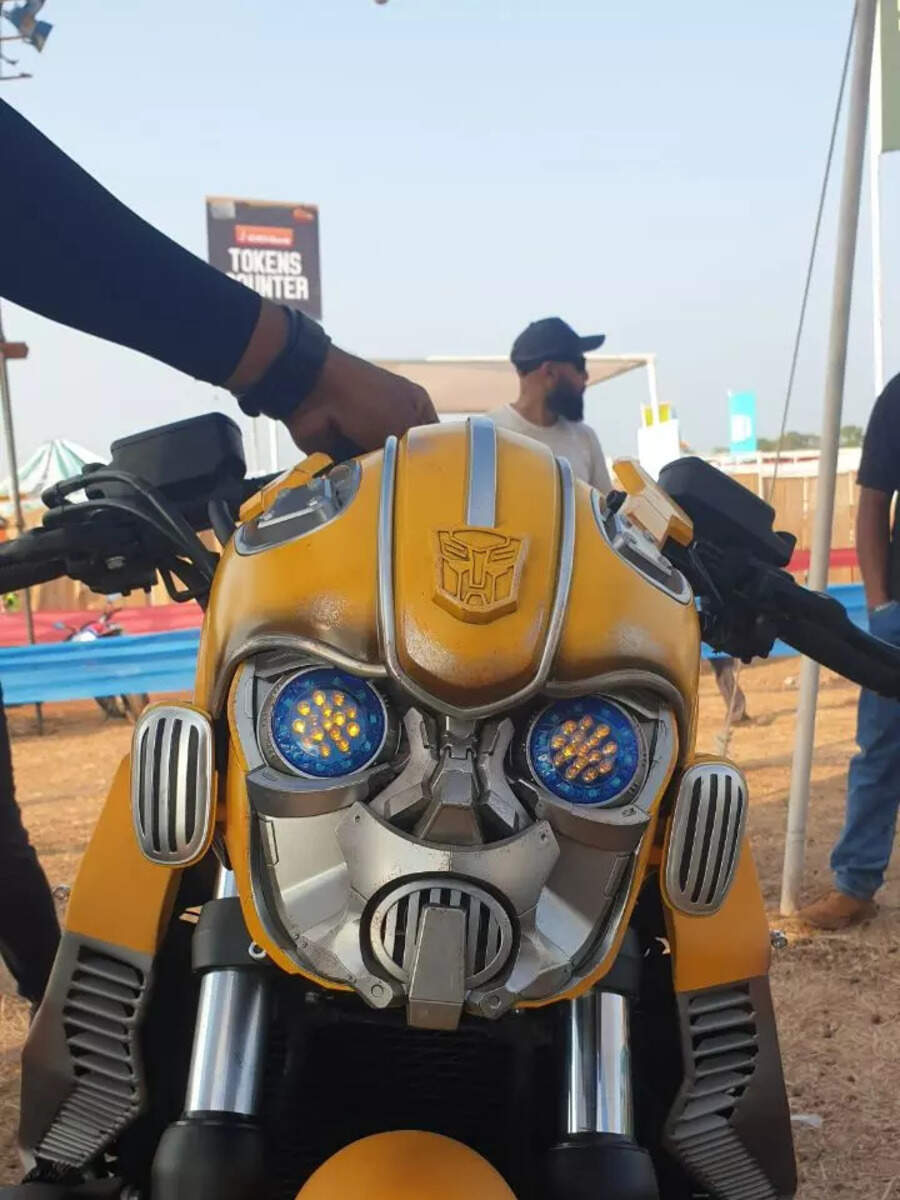 Custom Honda X4 inspired by Bumblebee from Transformers looks stunning! | Times of India