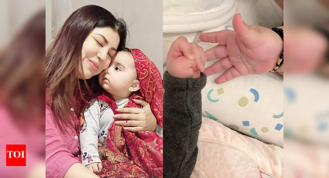 Debina Bonnerjee is all hearts for her daughters, shares their photos ...