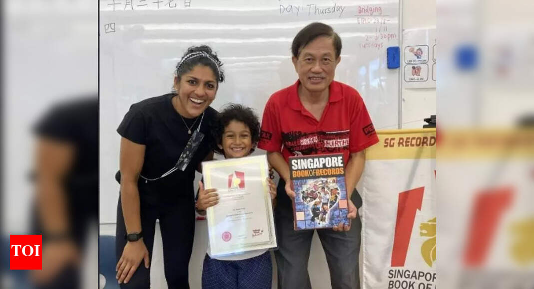 Everest: 6-year-old Indian-origin boy becomes youngest Singaporean to ...