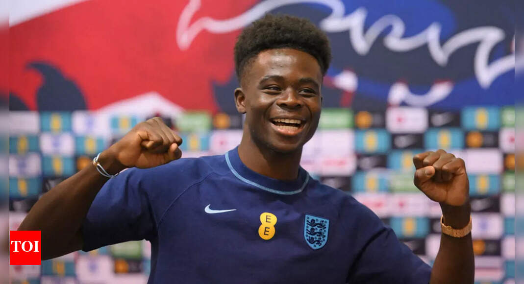 England's Bukayo Saka ready to step up for penalty duties at World Cup ...