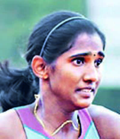 Sivapriya Overcomes Her Troubles With A Treble Gold ...