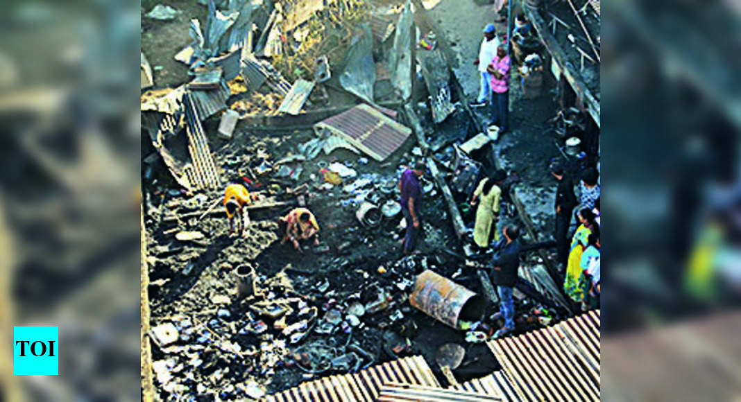 Nepali Basti: Fire At Nepali Basti, 12 Families Rescued | Guwahati News ...