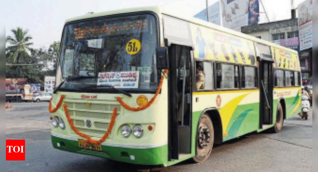 Ksrtc: KSRTC mulls over operating JnNURM buses to Mangaluru railway ...