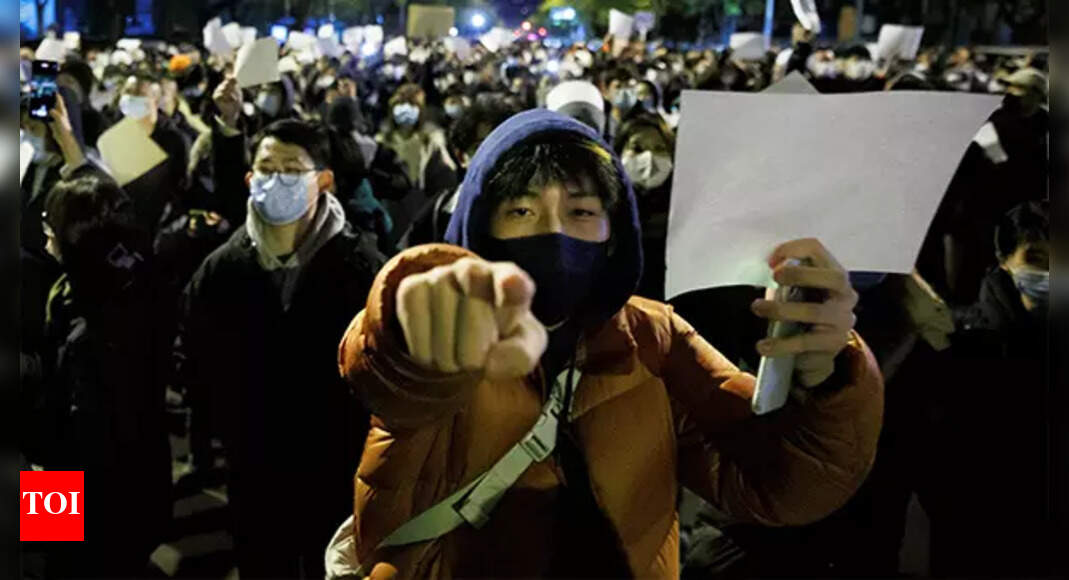 Covid protest wasn't China's first and won't be its last - Times of India