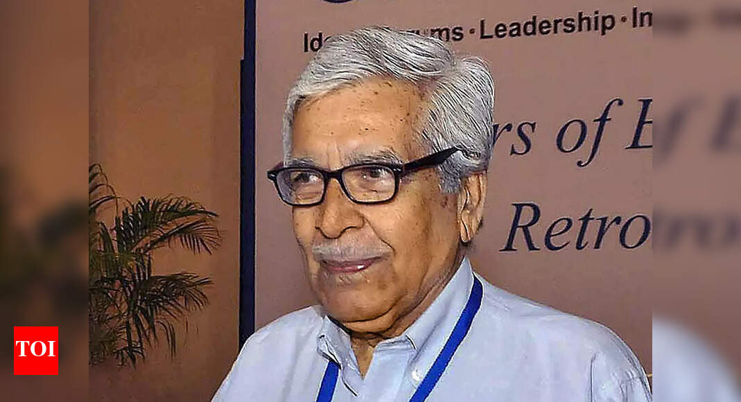Union: Noted economist, former Union minister Alagh passes away | India ...