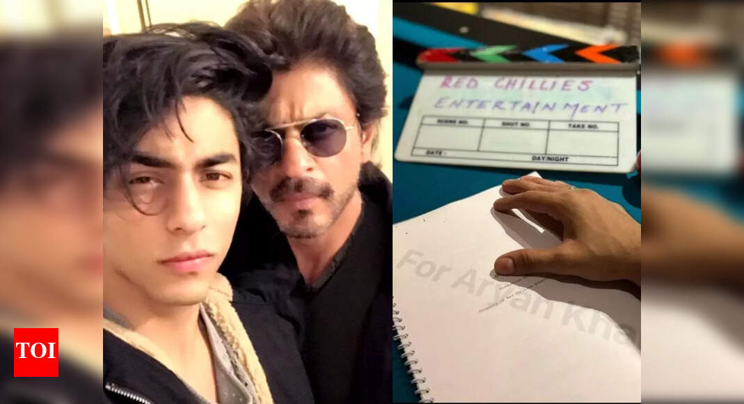Aryan Khan announces his first directorial project, Shah Rukh Khan's ...