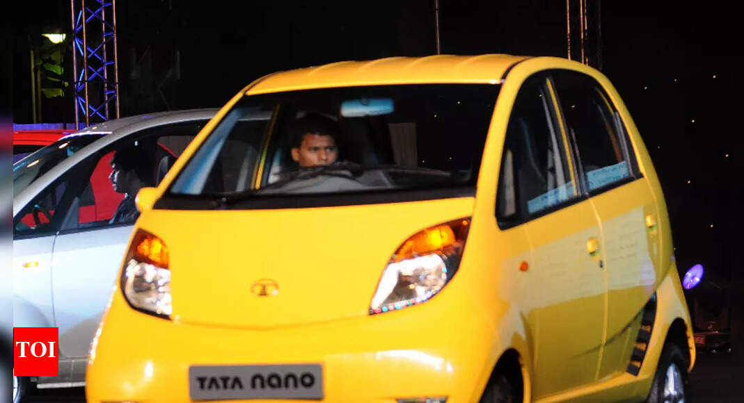 Tatas to recharge Nano in EV avatar? - Times of India