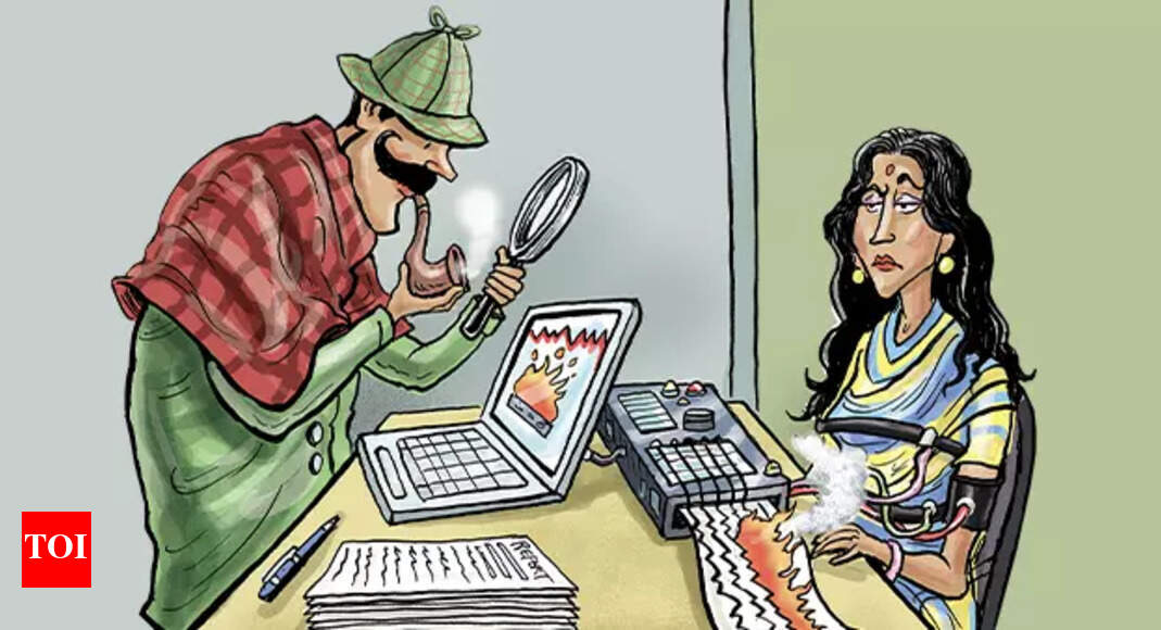 Lipstick on your collar? Take a lie-detector test please | India News ...