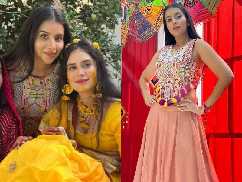 Charu Asopa looks breathtaking in modern ethnic dresses for her sister ...