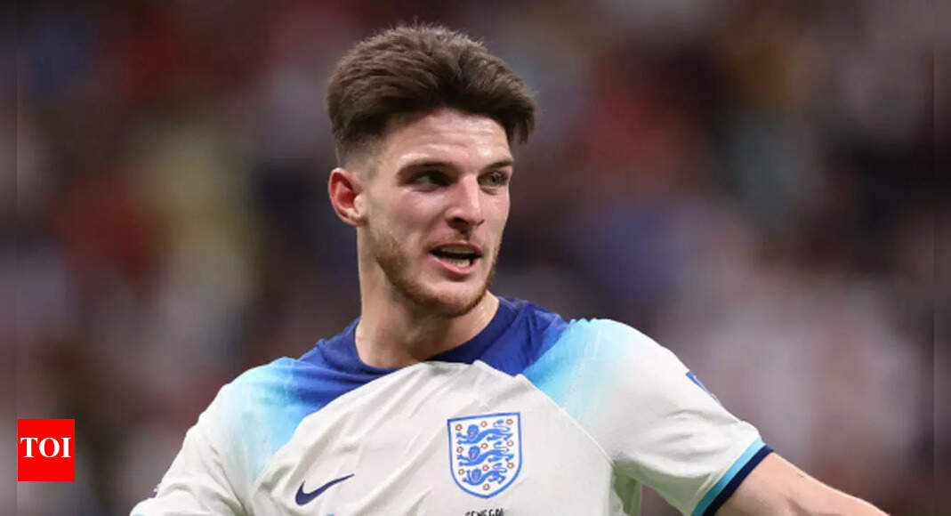 England's Declan Rice misses training with illness ahead of quarter ...