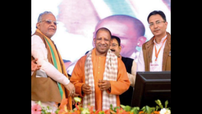 Yogi: Only triple-engine govt can ensure development, says UP CM Yogi Adityanath | Lucknow News ...