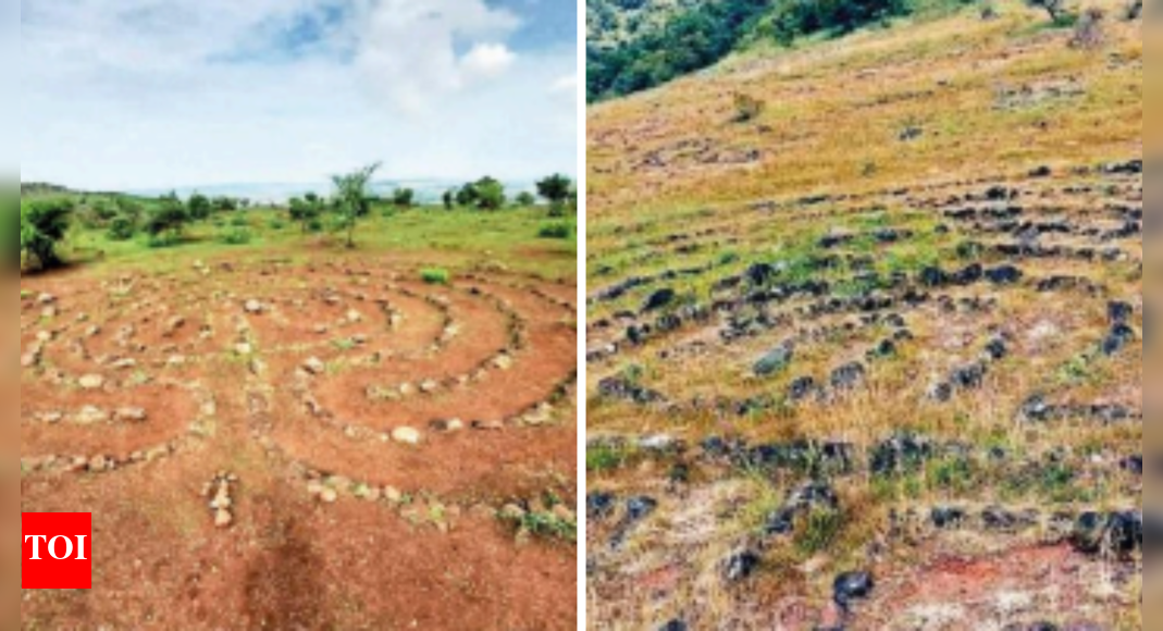 Kolhapur: Two labyrinths found in Kolhapur for first time, establish ...