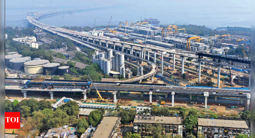 Mumbai Trans Harbour Link project nearly 90% complete, work on its ...