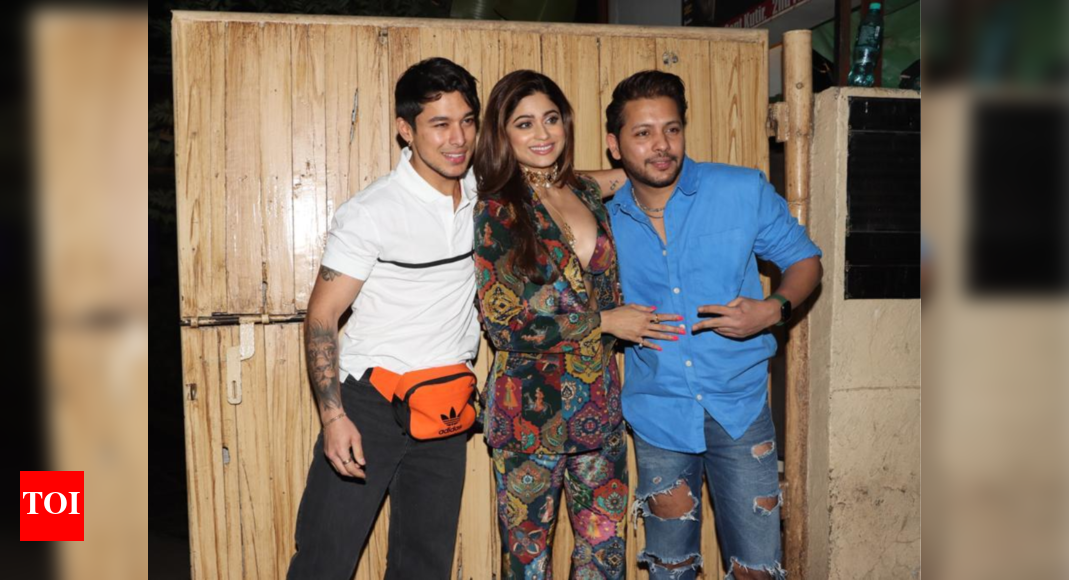 Bigg Boss 15's Shamita Shetty, Pratik Sehajpal and Nishant Bhatt meet for dinner after a long ...