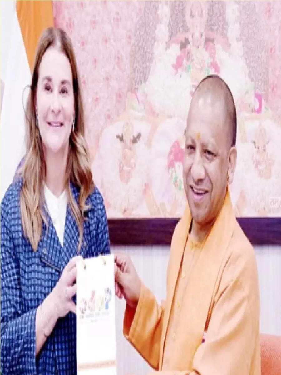 When Melinda Gates called Yogi's U.P a model for whole world | Times Now