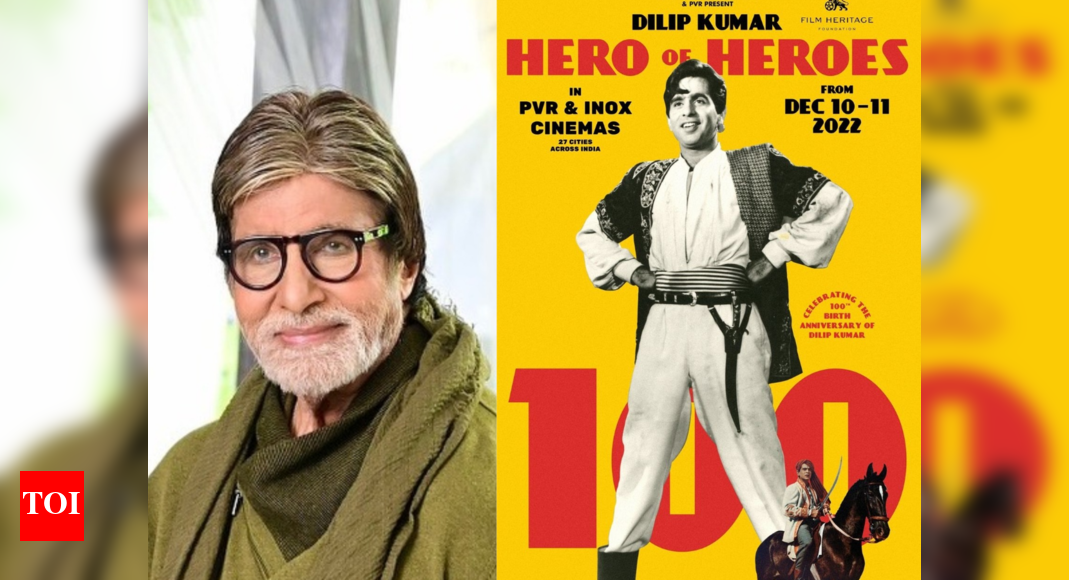 Amitabh Bachchan announces film festival in honour of Dilip Kumar ...