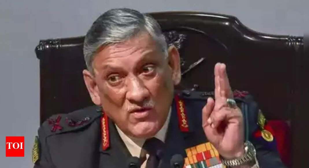 Southern Army commander underlines roadmap of late General Bipin Rawat ...