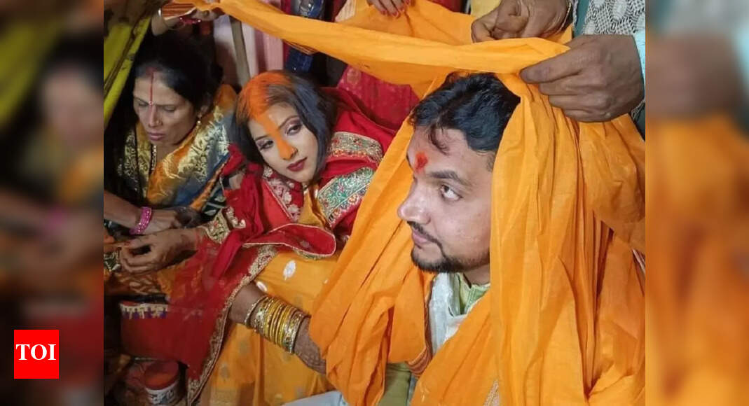 Bhojpuri actor Gunjan Singh ties the knot with Suruchi | Bhojpuri Movie ...