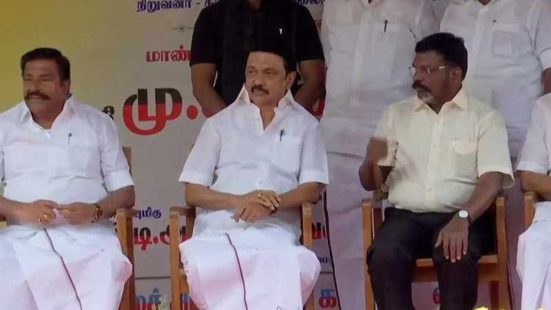 TN CM MK Stalin unveils life-size statue of BR Ambedkar in Madurai