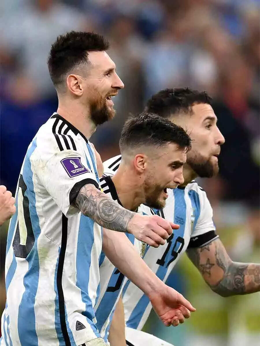 Argentina Vs Netherlands Penalty Shootout Messi Team 4th Fifa World