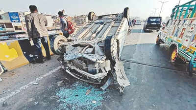 Chandigarh-zirakpur Border Flyover Opens After Delay Of 2.5 Months | Chandigarh News - Times of ...