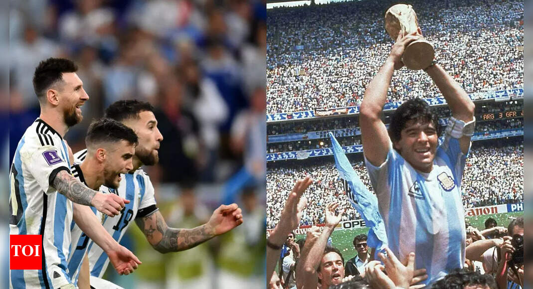 Maradona is watching us from heaven, says Messi after taking Argentina ...
