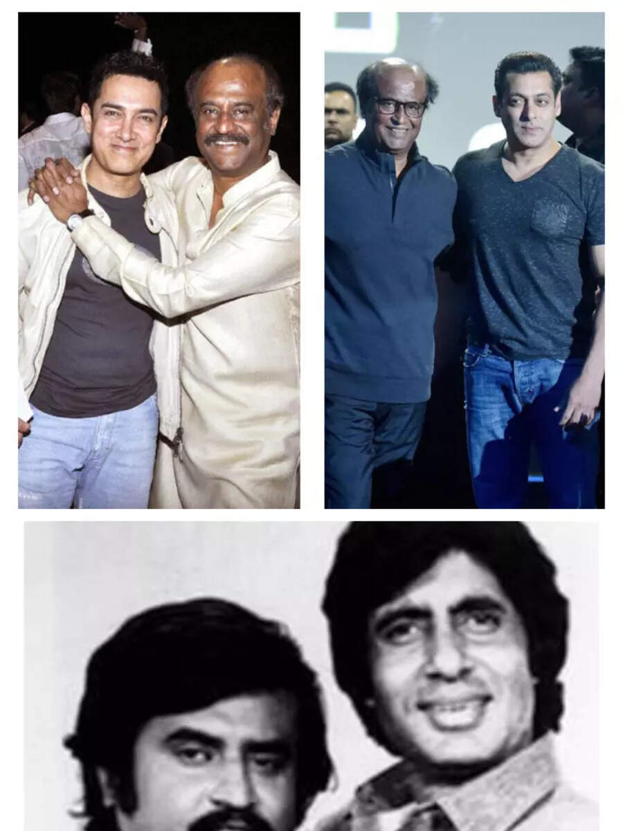 Rare photos of Rajinikanth with Bollywood actors | Times of India