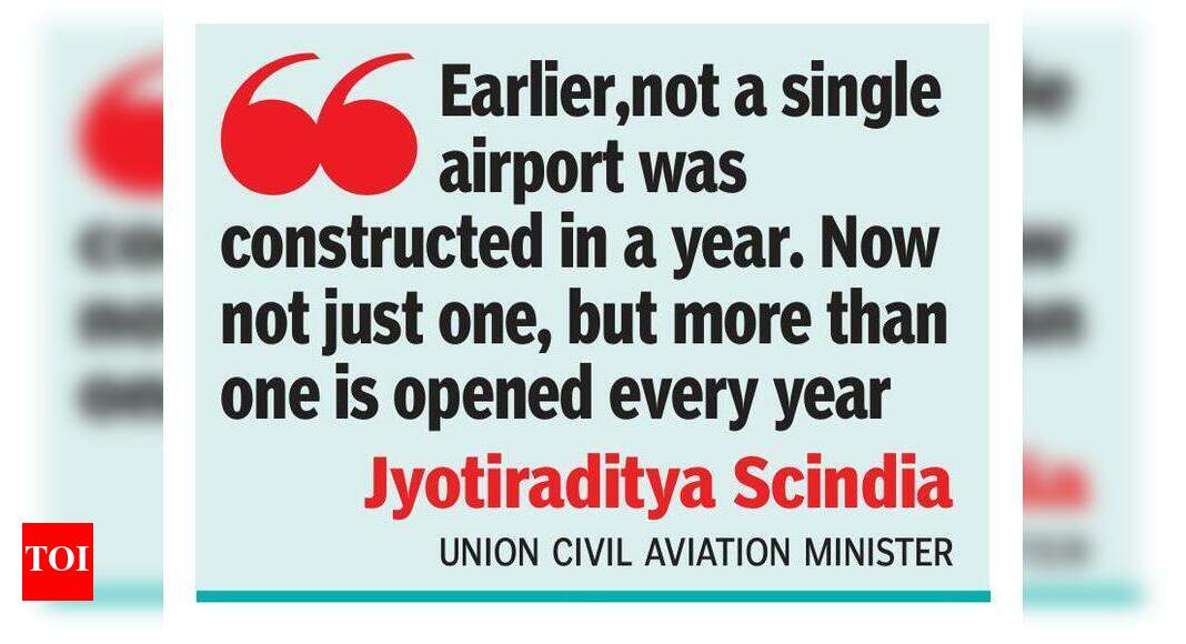 Double-engine government always spurs growth: Scindia | Goa News - Times of India