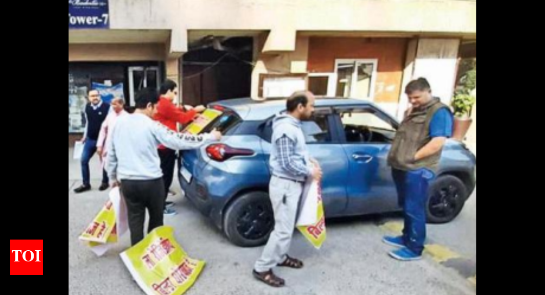 Project Not Over, No Amenities, Say Residents, Launch Poster Protest ...