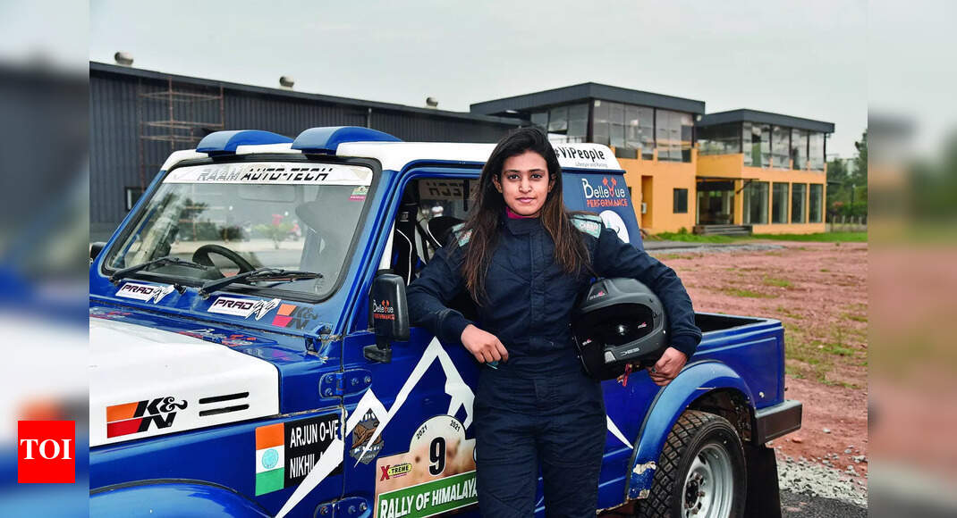 Rallyist Pragathi Gowda to represent India in Peru - Times of India