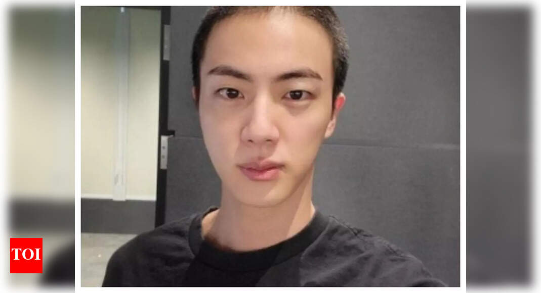 BTS's Jin gets new buzz cut ahead of military enlistment | K-pop Movie ...