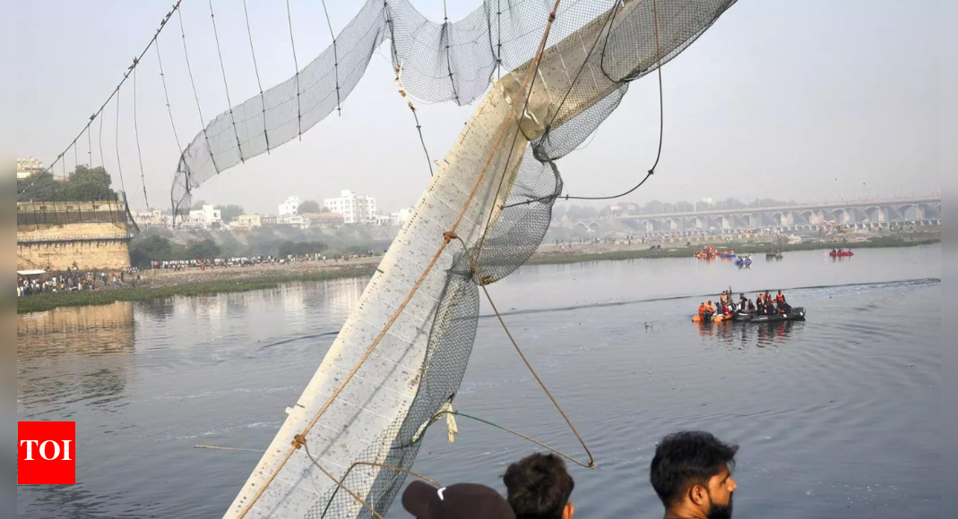 Morbi bridge collapse: Municipality to be dissolved, compensation to be ... Morbi bridge collapse: Municipality to be dissolved, compensation to be ...