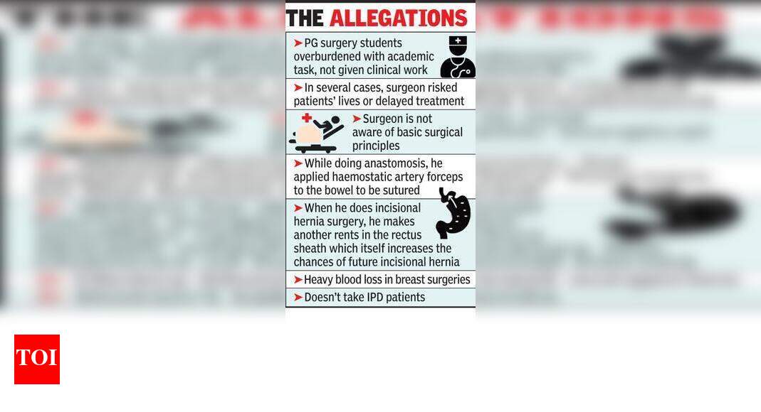 Aiims: PG students call AIIMS surgeon incompetent; baseless claim, says ...