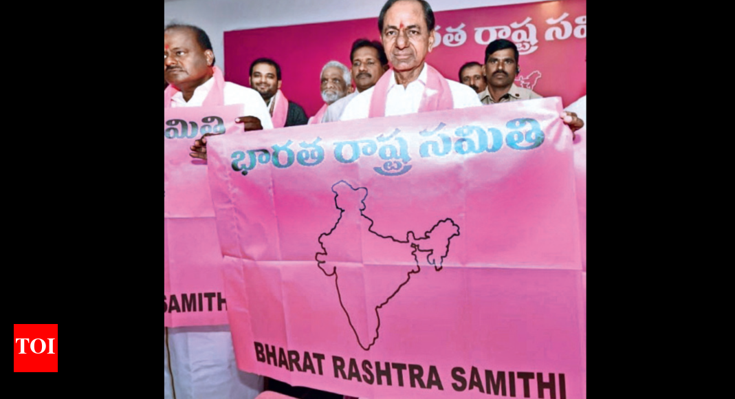 Telangana: Bharat Rashtra Samithi loses Telangana echo, BJP stung in ...
