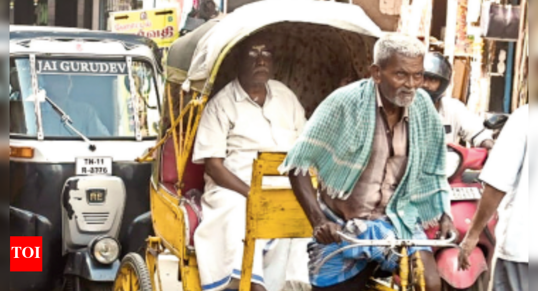 Cycle rickshaws set to ride off into the sunset in Chennai | Chennai ...