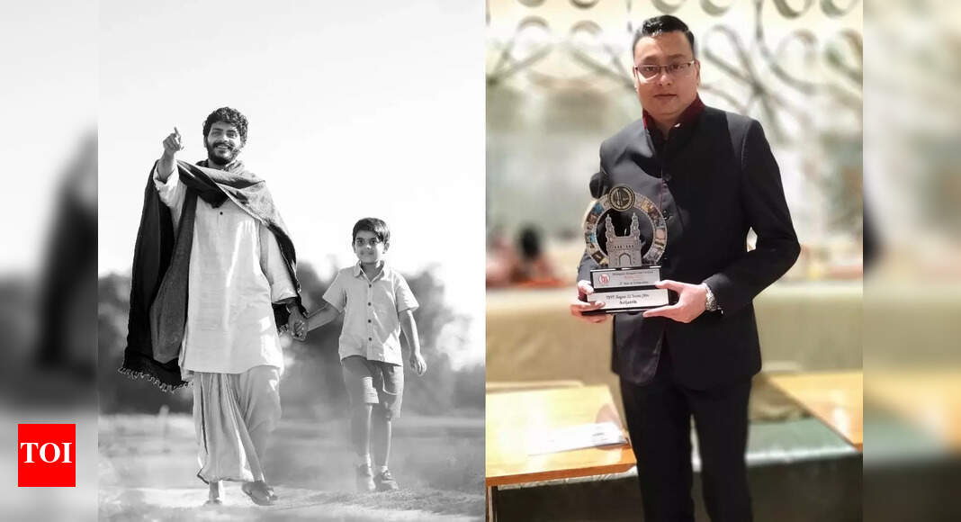 ‘Avijatrik’ bags prestigious award, Subhrajit returns Kolkata with a ...