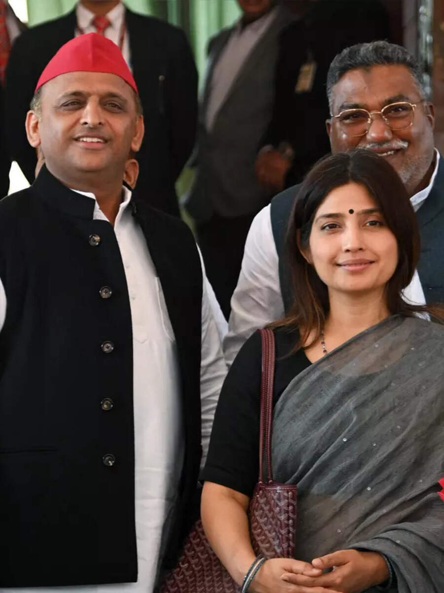 Dimple Yadav's smiling return to Lok Sabha | Times of India